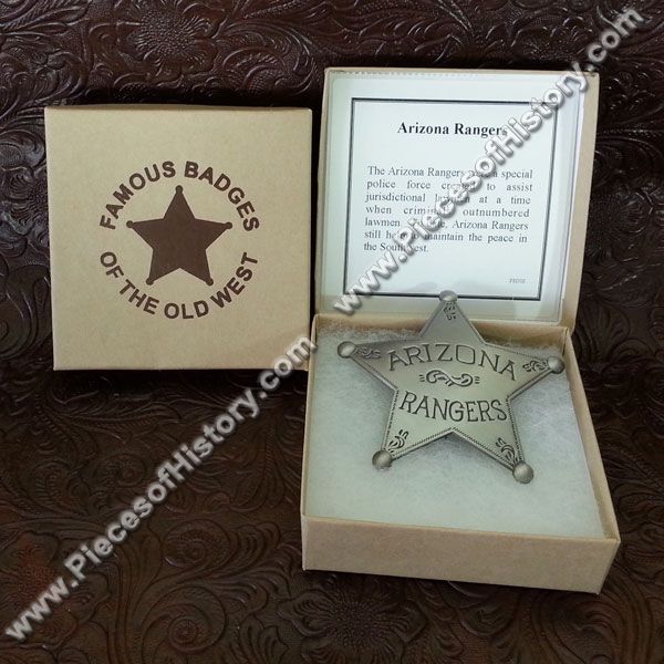 Western Badges :: Ranger Badges :: Arizona Rangers Badge