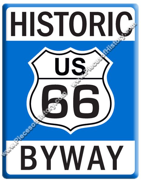 Route 66 :: Route 66 Pins (screen printed) :: Historic Byway Route 66 Pin