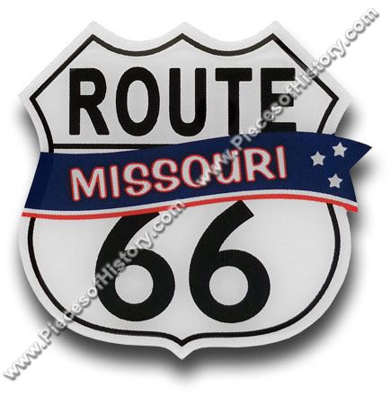 Route 66 :: Route 66 Pins (screen printed) :: Route 66 Shield with ...