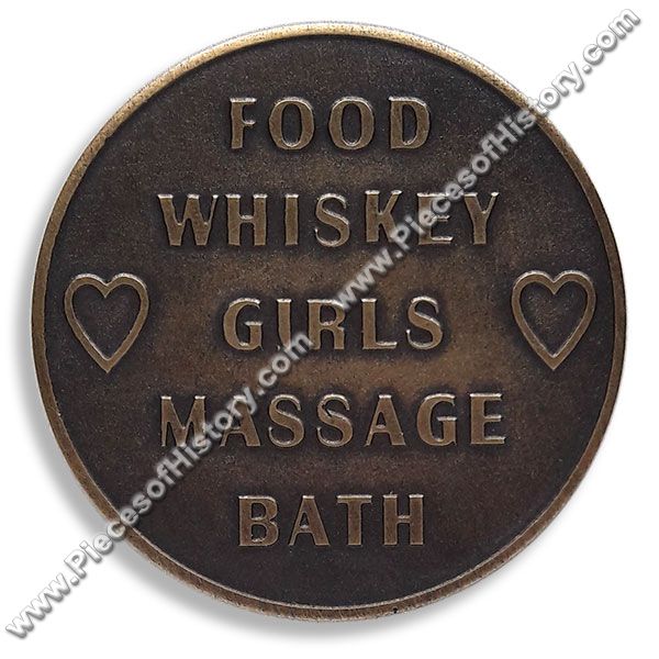 Western Items :: Brothel Tokens :: Squirrel Tooth Alice Sweetwater ...