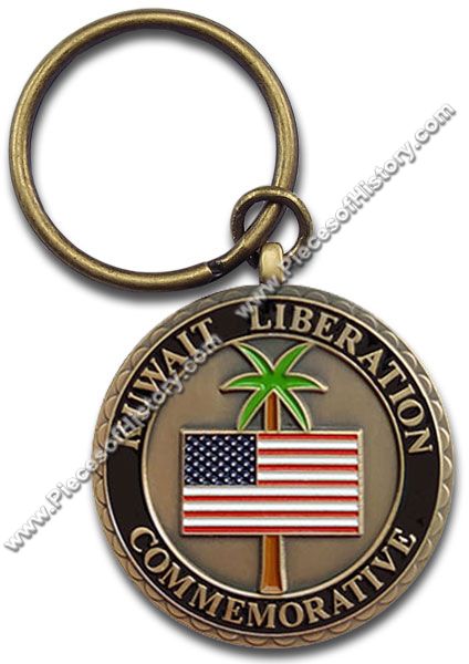 Commemorative Items :: Commemorative Key Rings :: Kuwait Liberation ...