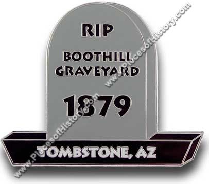 Hat & Lapel Pins :: Miscellaneous Pins :: Boothill Graveyard pin