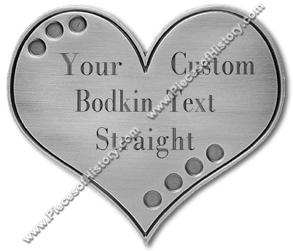 Western Badges :: Custom Badges :: Custom Heart Badges