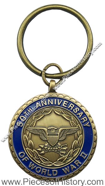 Commemorative Items :: Commemorative Key Rings :: WWII 50th Anniversary ...