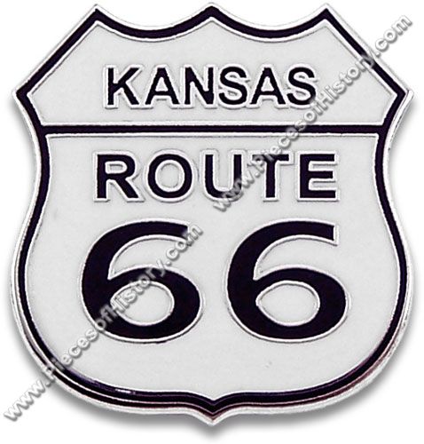 Route 66 :: Route 66 State Pins :: Route 66 State Pin - Kansas