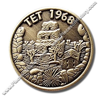 Commemorative Items :: Commemorative Pins :: Vietnam Tet Offensive ...