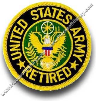 Military Patches :: Army Patches :: US Army Retired Patch*