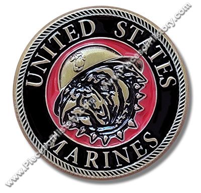 Military Hat Pins :: Marine Corps Hat Pins :: USMC Bulldog pin
