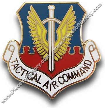 Military Hat Pins :: Air Force Hat Pins :: Tactical Air Command Pin