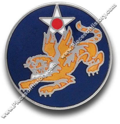Military Hat Pins :: WWII Hat Pins :: 14th Army Air Force Flying Tigers ...