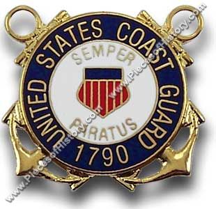 Military Hat Pins :: Coast Guard Hat Pins :: Coast Guard Hat Pin