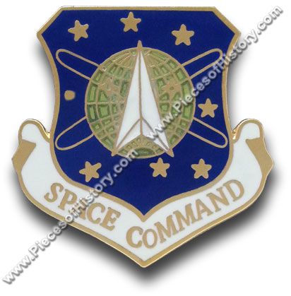 Military Hat Pins :: Air Force Hat Pins :: Space Command