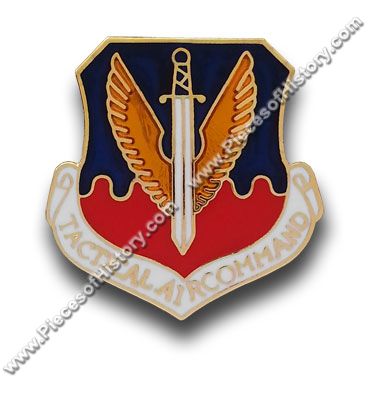Military Hat Pins :: Air Force Hat Pins :: Tactical Air Command small size