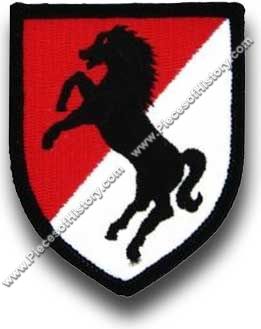 Military Patches :: Army Patches :: 11th Armored Cavalry Regiment Patch