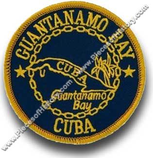 Military Patches :: Navy & Coast Guard Patches :: Guantanamo Bay Cuba Patch