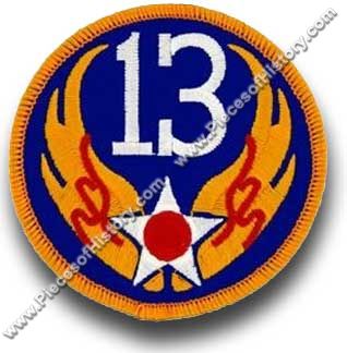 Military Patches :: Air Force Patches :: 13th Army Air Force Patch