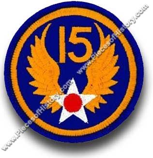 Military Patches :: Air Force Patches :: 15th Army Air Force Patch