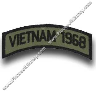 Military Patches :: Vietnam Patches :: Vietnam 1968 Patch