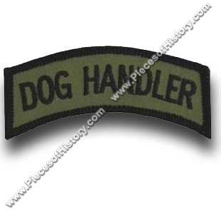 Military Patches :: Miscellaneous Patches :: Dog Handler Patch