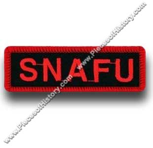 Military Patches :: Miscellaneous Patches :: SNAFU Patch