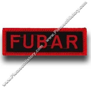 Military Patches :: Miscellaneous Patches :: FUBAR Patch