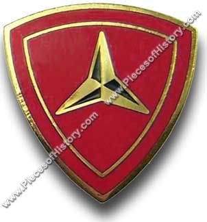 Military Hat Pins :: Marine Corps Hat Pins :: 3rd Marine Division Pin