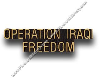 Military Hat Pins :: Iraq & Gulf War Hat Pins :: Operation Iraqi ...