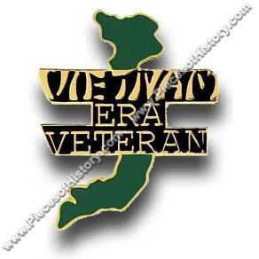 Military Hat Pins :: Vietnam War Hat Pins :: Vietnam Era Veteran Hat Pin