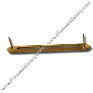 Military Decorations :: Ribbon and Medal Mounts :: 2 ribbon mount bar