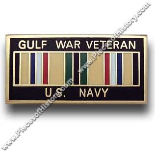 Military Hat Pins :: Iraq & Gulf War Hat Pins :: Gulf War Veteran US ...