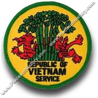 Military Patches :: Vietnam Patches :: Vietnam Service Patch