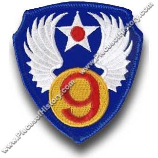 Military Patches :: Air Force Patches :: 9th Army Air Force Patch