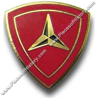 Military Hat Pins :: Marine Corps Hat Pins :: 3rd Marine Division Pin