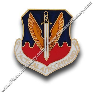 Military Hat Pins :: Air Force Hat Pins :: Tactical Air Command small size
