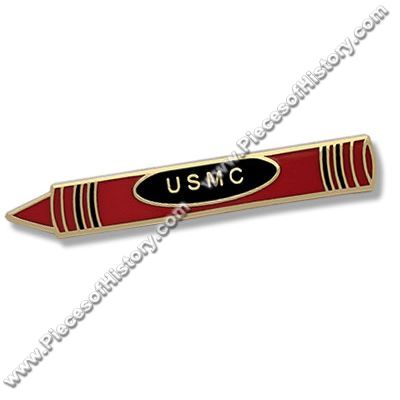 Military Hat Pins :: Marine Corps Hat Pins :: USMC Crayon pin