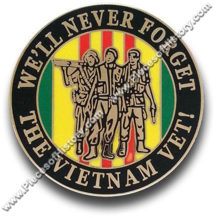 Military Hat Pins :: Vietnam War Hat Pins :: We'll Never Forget the ...