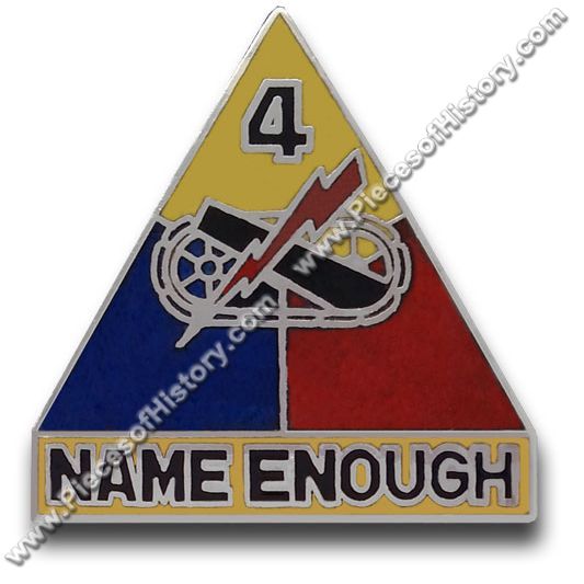 Military Hat Pins :: Army Hat Pins :: Armor & Cavalry Hat Pins :: 4th ...