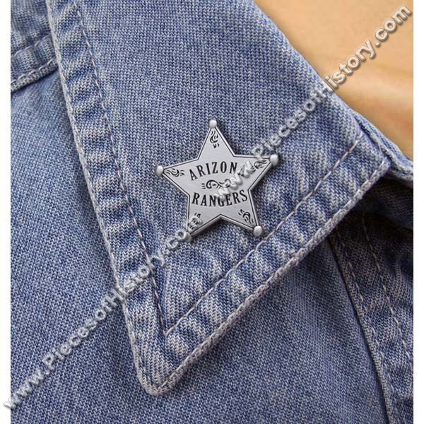 Western Badges :: Lapel Pin Badges :: Arizona Rangers Pin