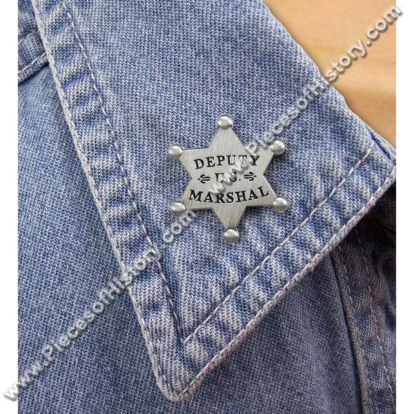 Western Badges :: Lapel Pin Badges :: Deputy US Marshal Pin