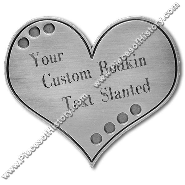 Western Badges :: Custom Badges :: Custom Heart Badges