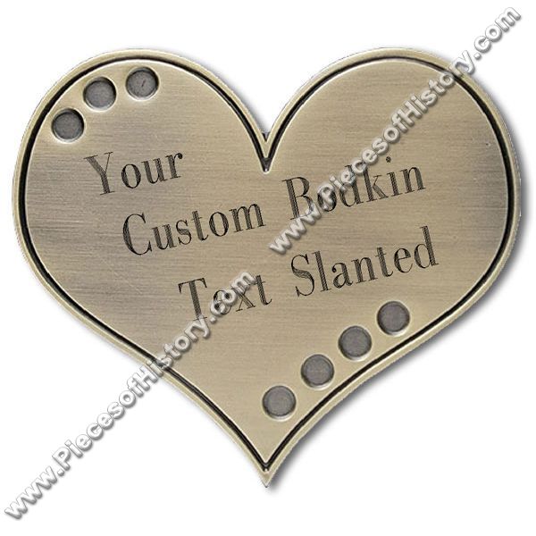 Western Badges :: Custom Badges :: Custom Heart Badges