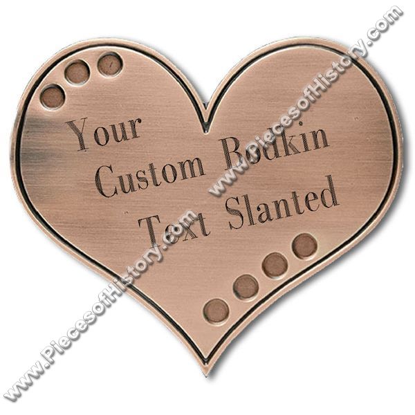 Western Badges :: Custom Badges :: Custom Heart Badges