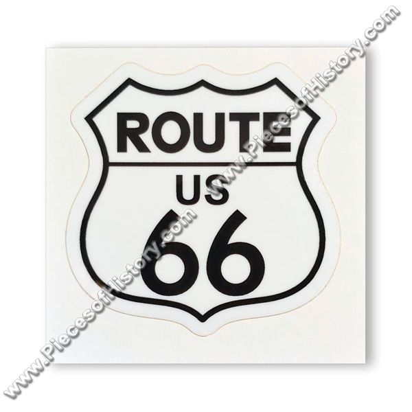 Route 66 :: Route 66 Stickers :: Route 66 Shield Sticker