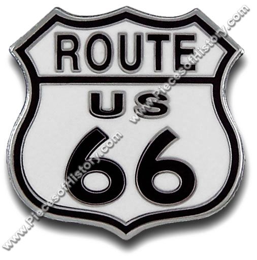 Route 66 :: Route 66 Pins (enameled) :: Route 66 Pin Classic Shield