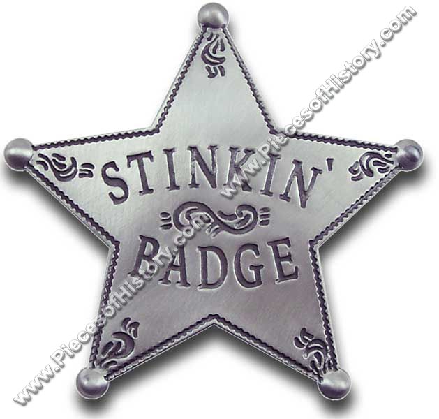 Western Badges :: Mini Badges :: Stinkin' Mini Badge