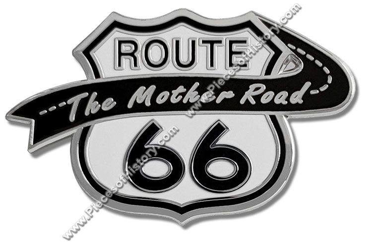 Route 66 :: Route 66 Pins (enameled) :: Route 66 The Mother Road Shield Pin