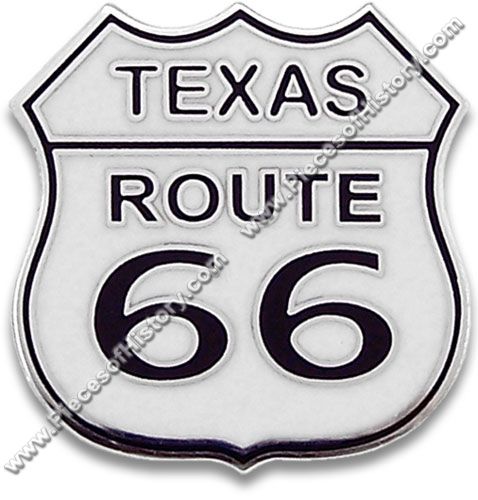 Route 66 :: Route 66 Pins (enameled) :: Route 66 State Pin - Texas