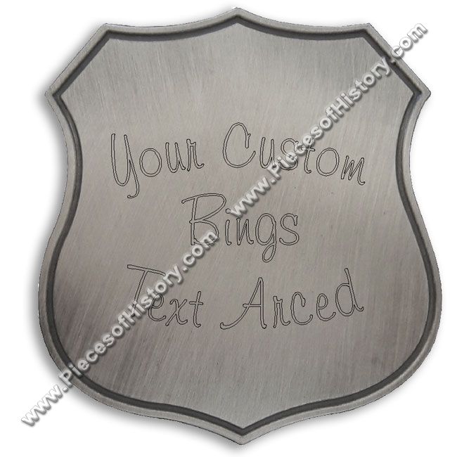 Western Badges :: Custom Badges :: Custom Shield Badges