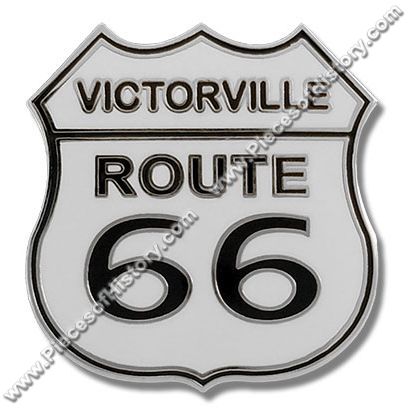 Route 66 :: Route 66 Pins (enameled) :: Route 66 City Pin - Victorville