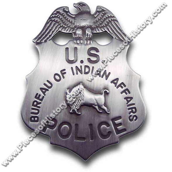 Western Badges :: Miscellaneous Badges :: BIA Police Badge
